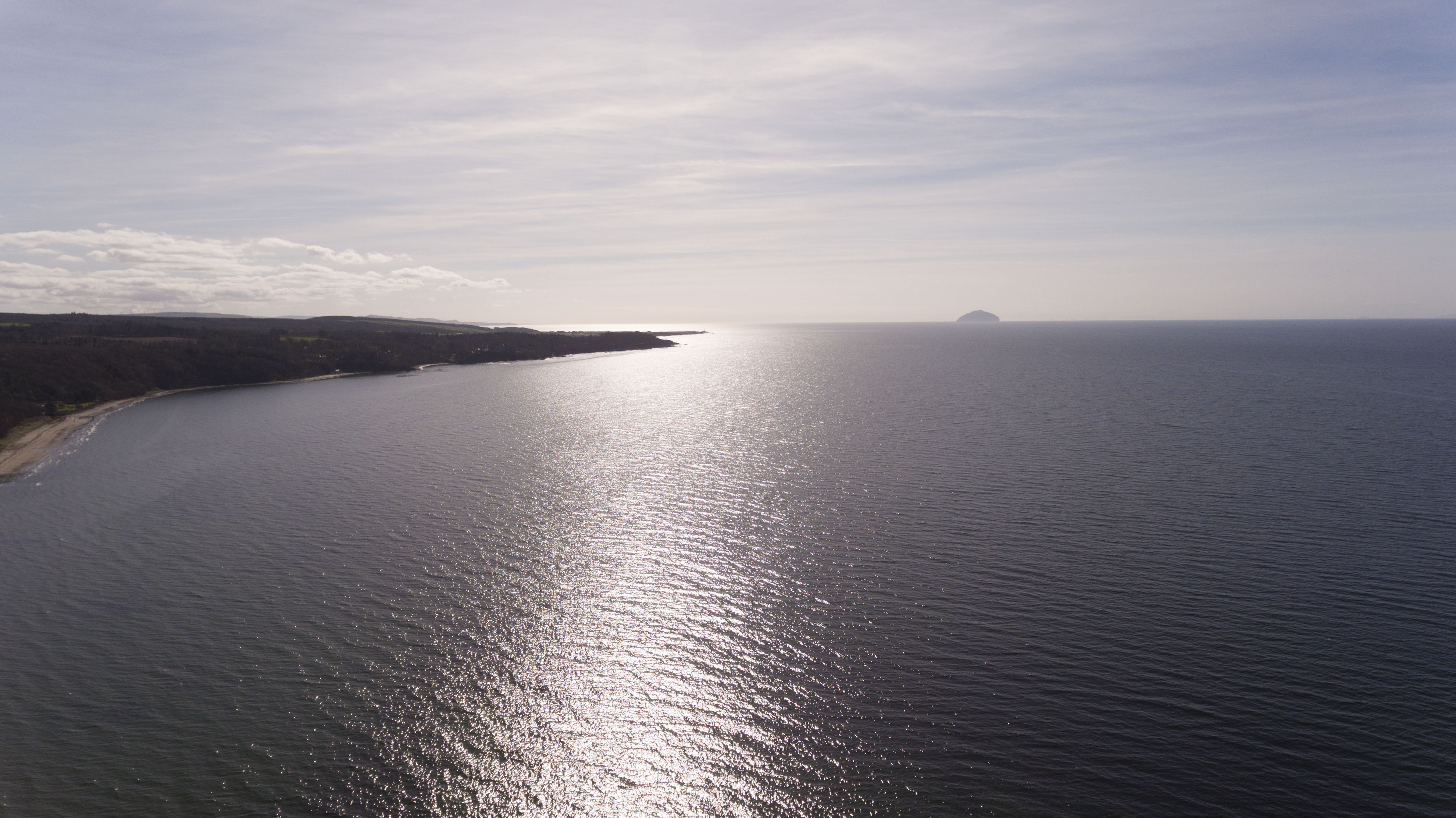 croy beach sea view - Drone Scotland