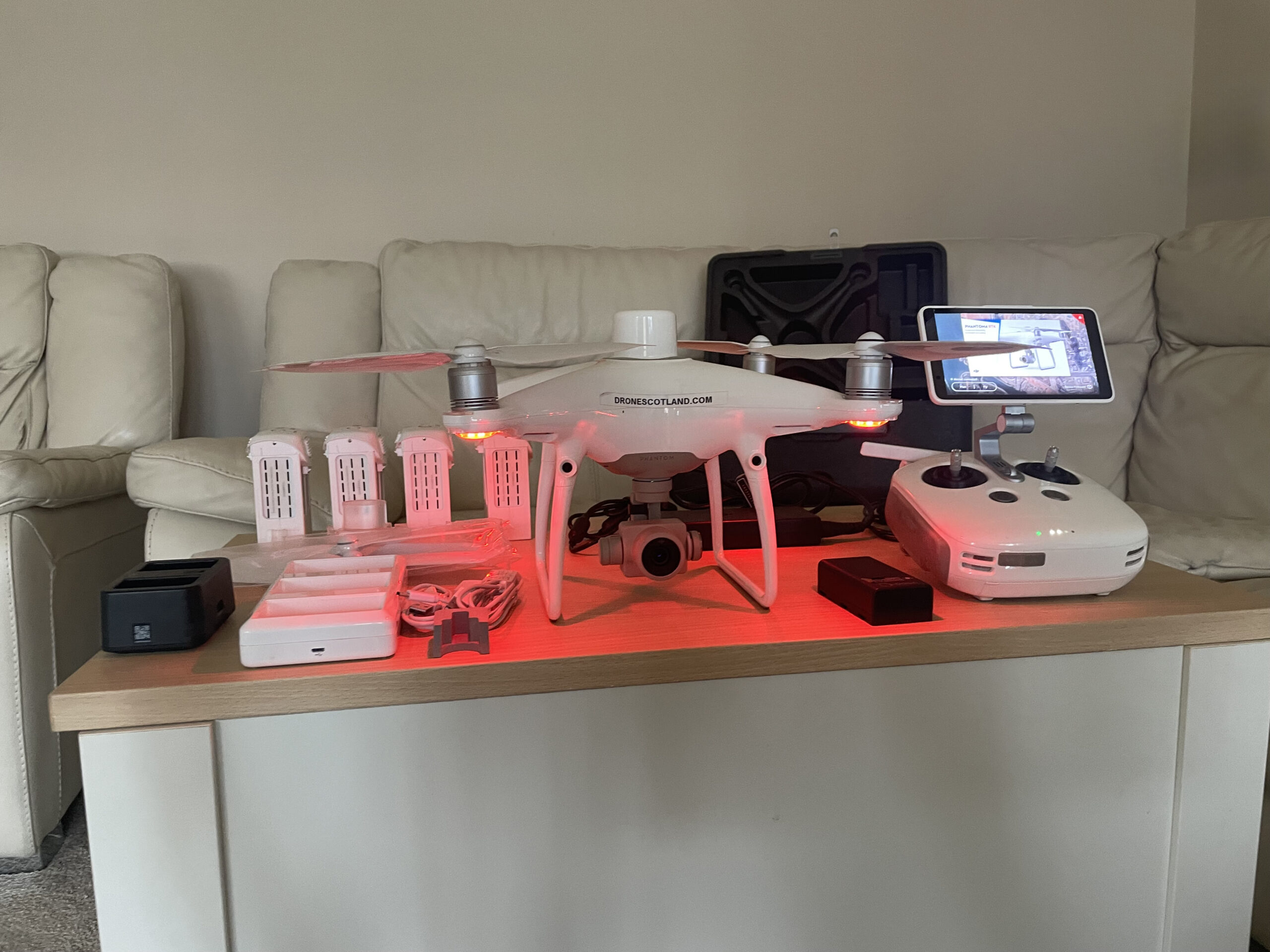 DJI Phantom 4 RTK (including DRTK2 and tripod) - Drone Scotland